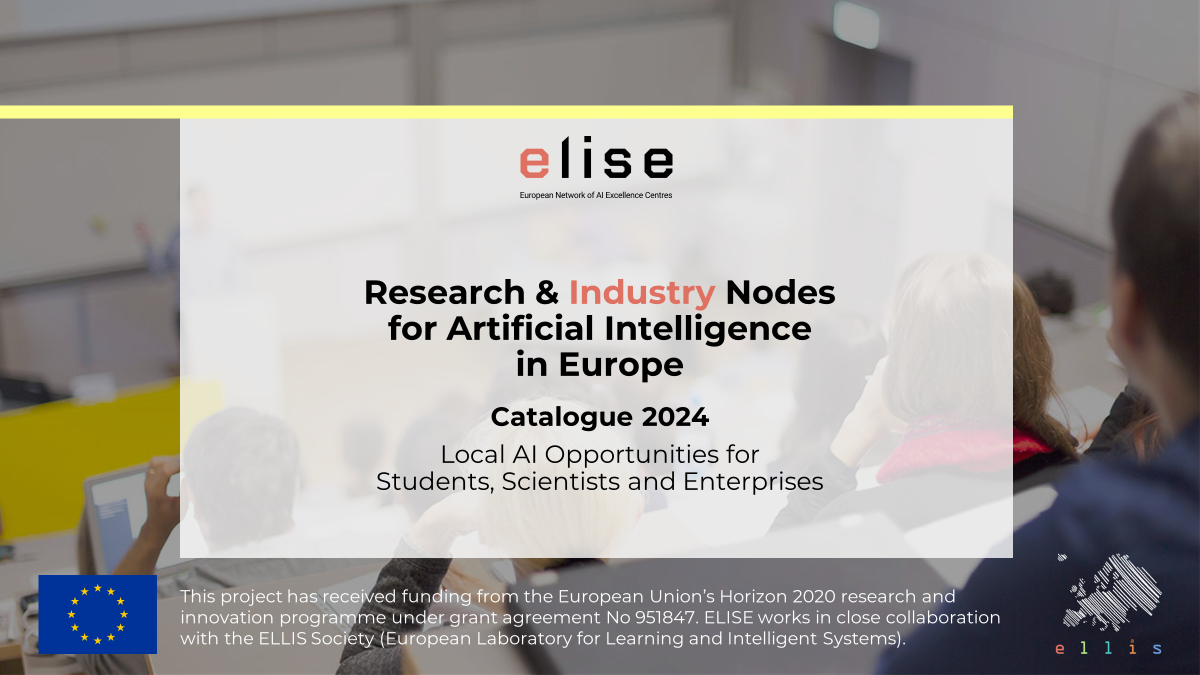 A new update on the ELISE AI Catalogue brings together academia and ...